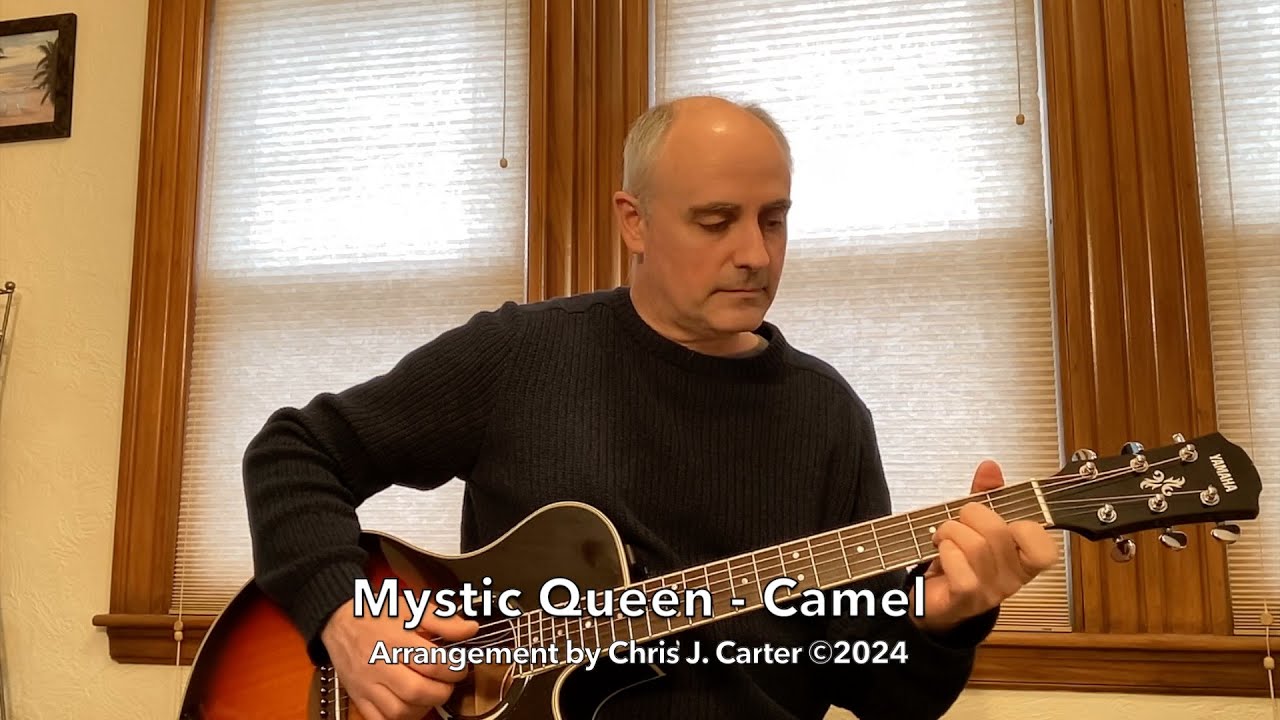 Mystic Queen - Camel (Fingerstyle Guitar Cover, Prog Rock Acoustic ...