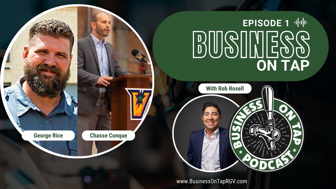 Business on Tap Episode 1 - George Rice and Chasse Conque - YouTube