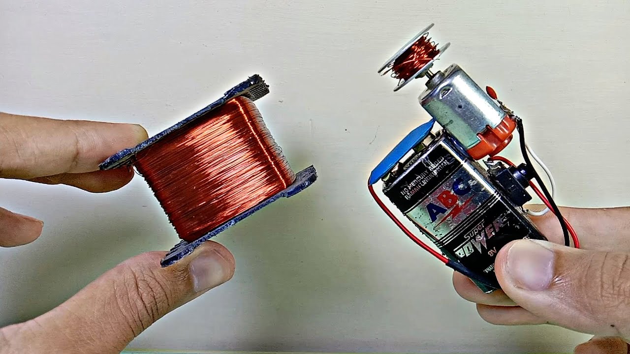 How to Make a Tool for Rolling Copper Wire Using Tamiya Dynamo Materials and Battery Boxes - YouTube