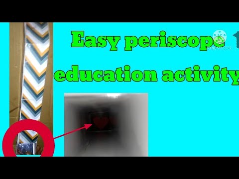 Pari craft ideas how to make a periscope 5 minute craft Easy paper ...