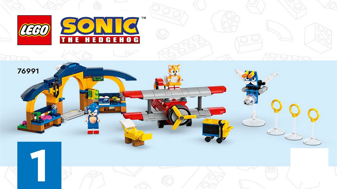 LEGO instructions - Sonic the Hedgehog - 76991 - Tails' Workshop and ...