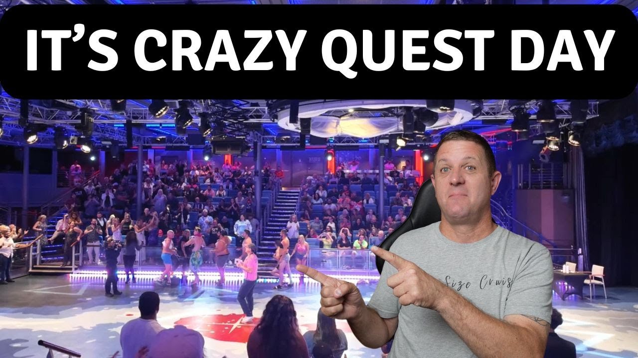 It's Crazy Quest Day on Symphony of The Seas - Come Join Us - YouTube