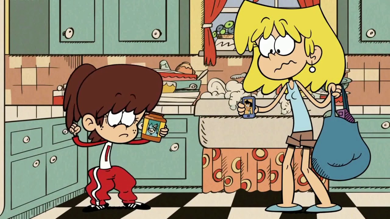 Lori watching Lynn shake her hips to test out her pants for 10 minutes ...