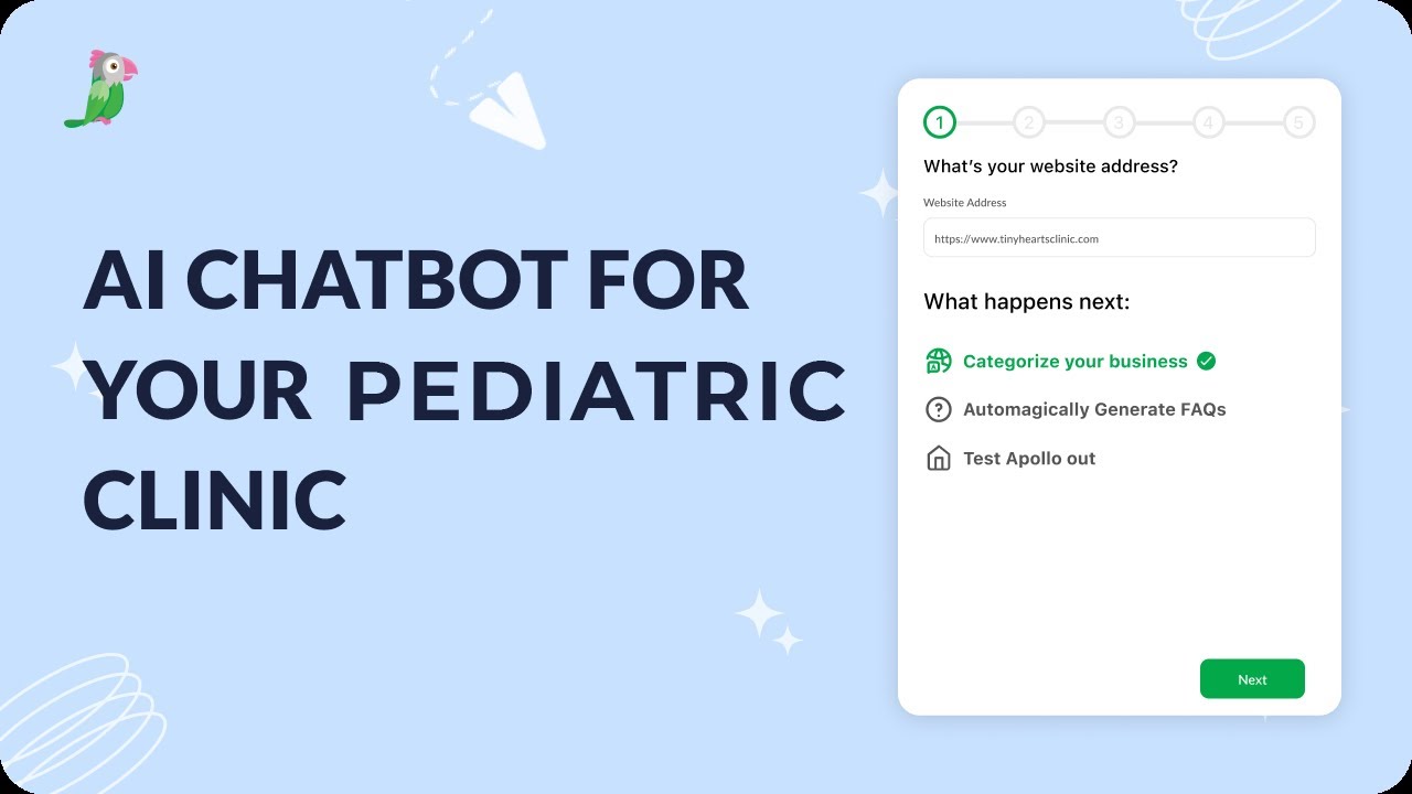 AI Chatbot for your pediatric clinic - YouTube