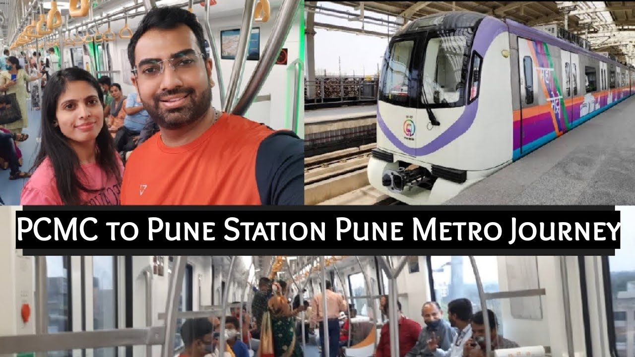 Pune Metro | PCMC to Pune Station Pune Metro Journey | Pune Metro Route ...
