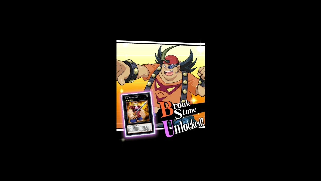 Yugioh Duel Links - HOW to unlock Bronk Stone? - YouTube