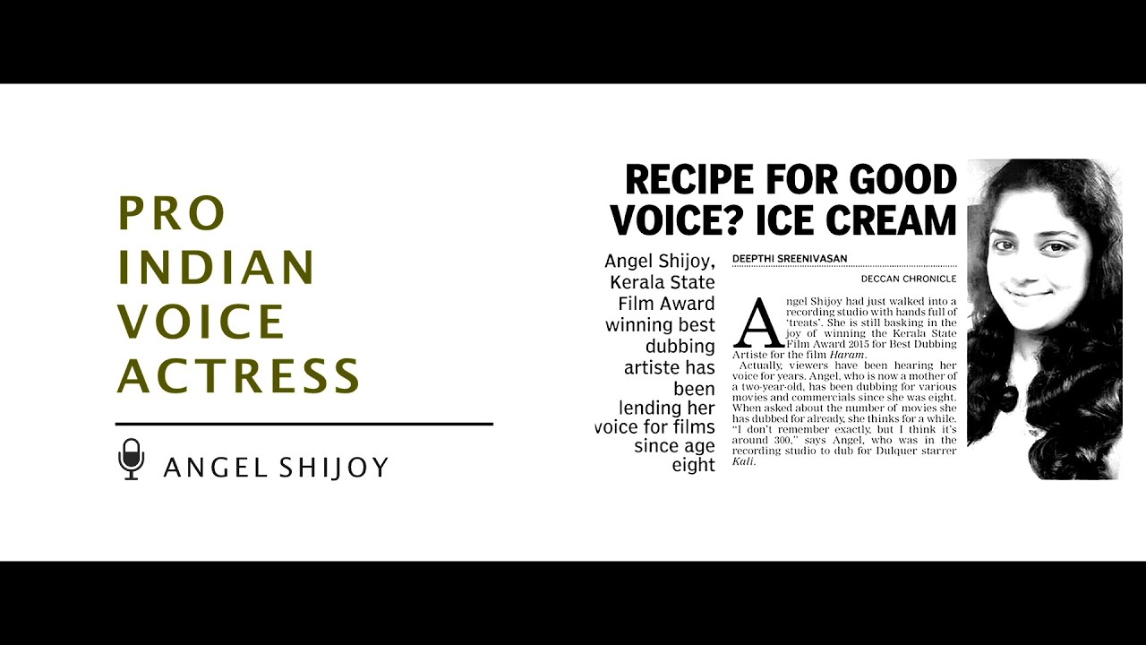 Angel Shijoy | Professional Indian Voice Artist | Radio, IVR, Podcast ...