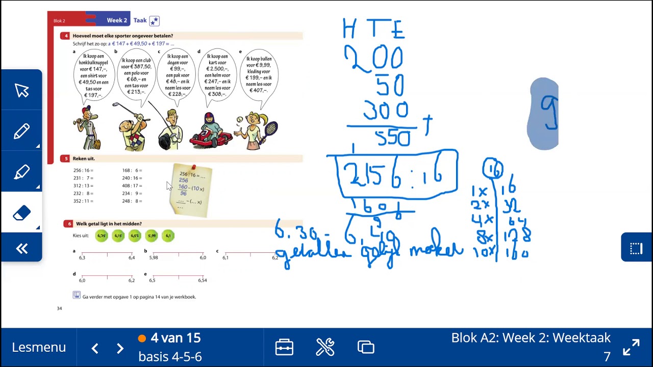 WIG Weektaak - Groep 7 Blok 2A Week 2 - YouTube