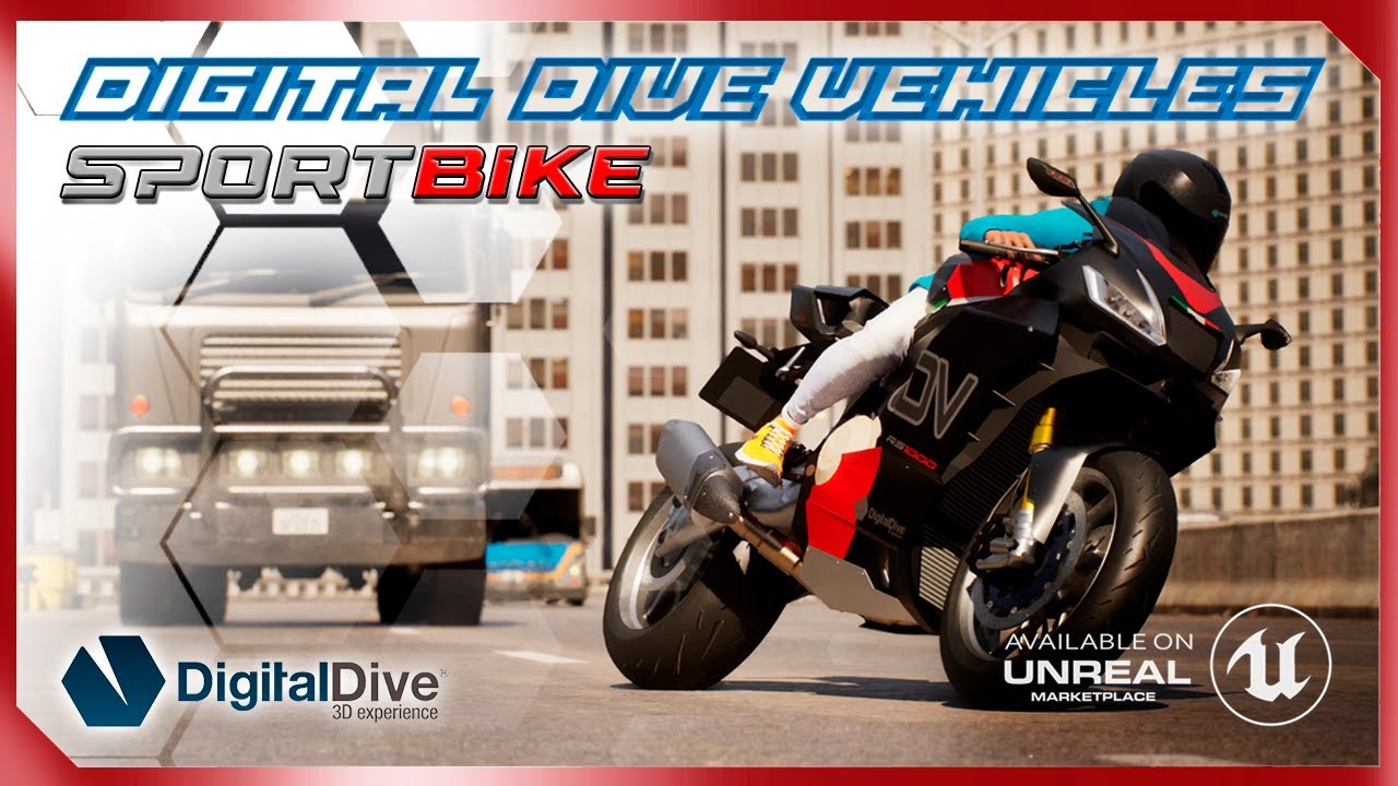 Ridable Bikes: Sport Bike & Advanced Pack - Unreal Engine Marketplace ...