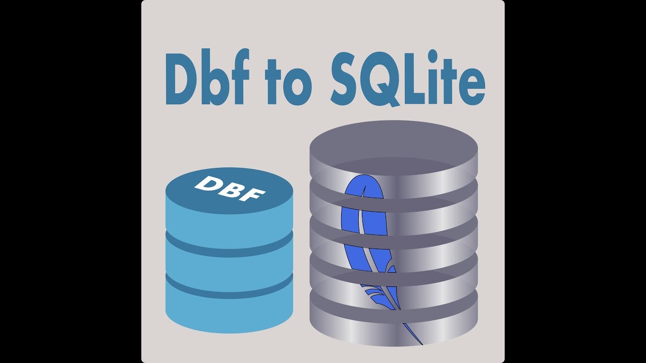 Dbf to Sqlite - YouTube