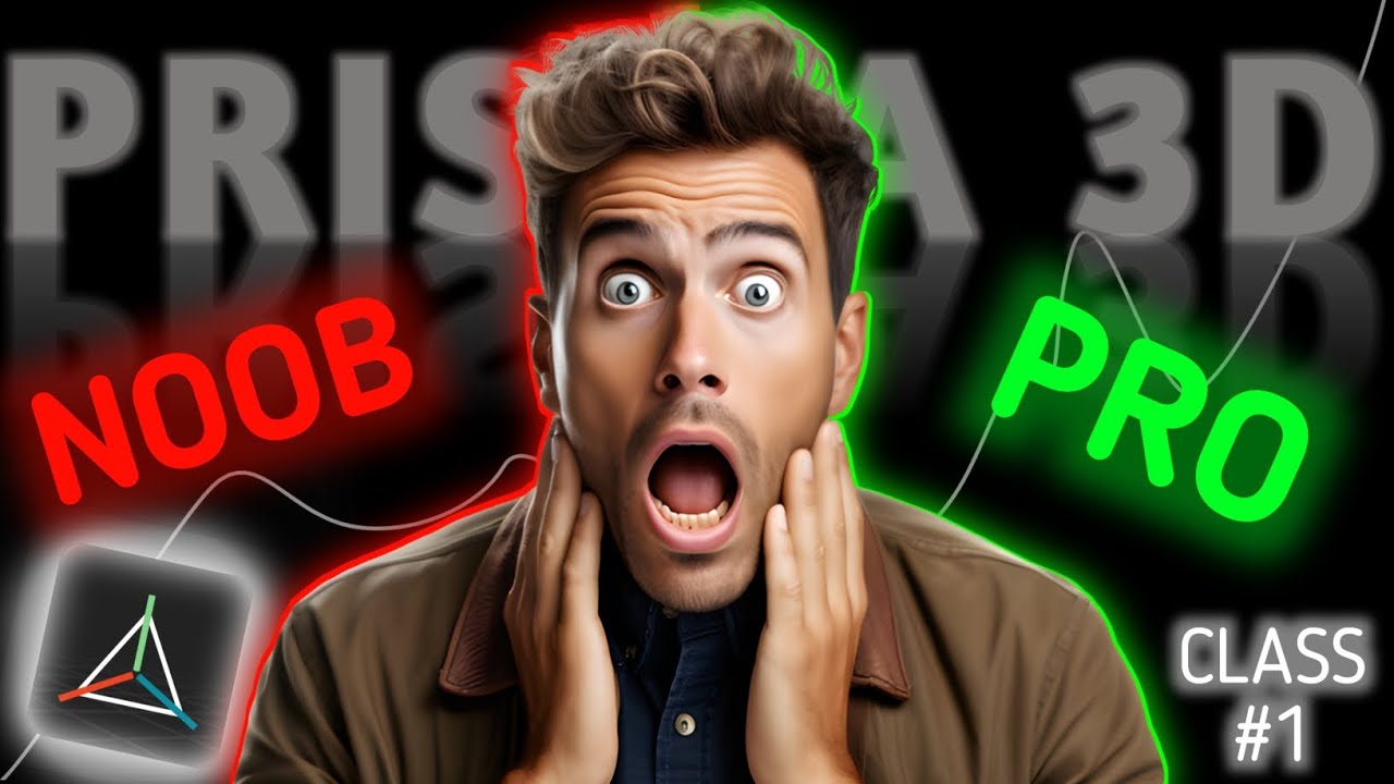 Prisma 3D Tutorial series part-1 | FREE COURSE | Crazy 3D Classes - YouTube