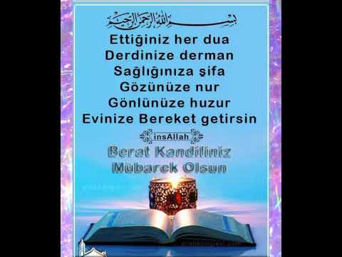 BERAT KANDİLİ MESAJLARI 2023! Resimli Miraç Kandili Mesajları anlamlı ve en yeni kandil mesajları