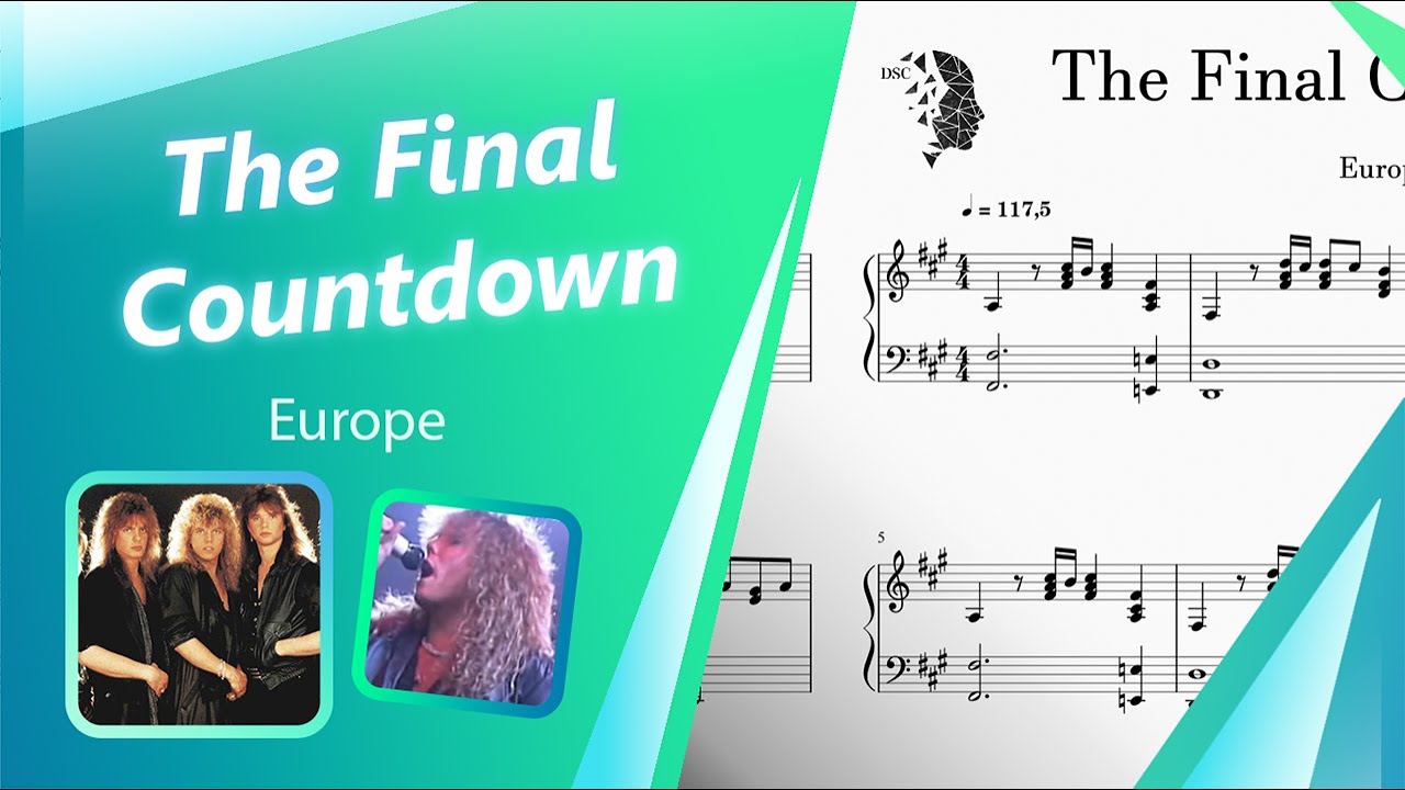 The Final Countdown - Europe | Piano Cover - YouTube Music