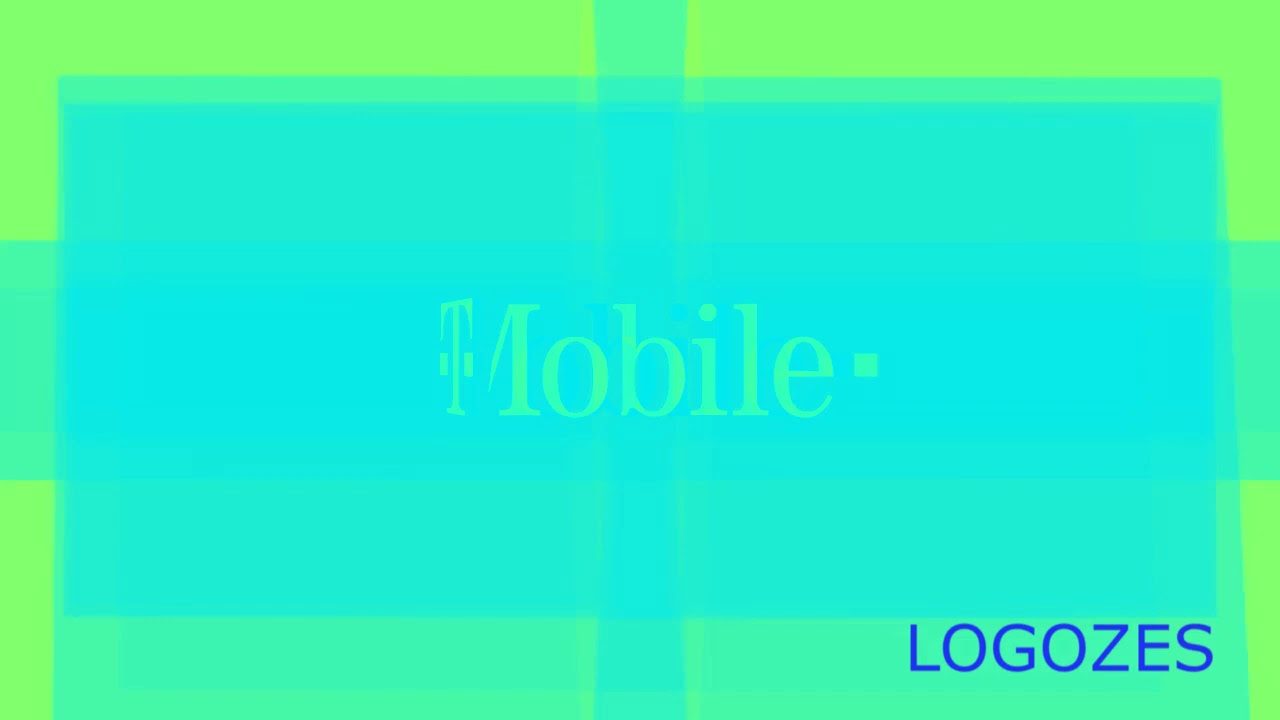 T-Mobile Logo In The Light Colors Effect - YouTube