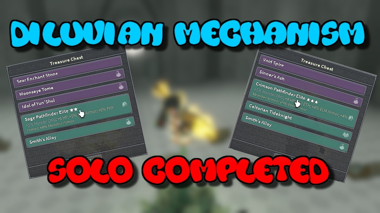 SOLOING DILUVIAN MECHANISM | DEEPWOKEN - YouTube