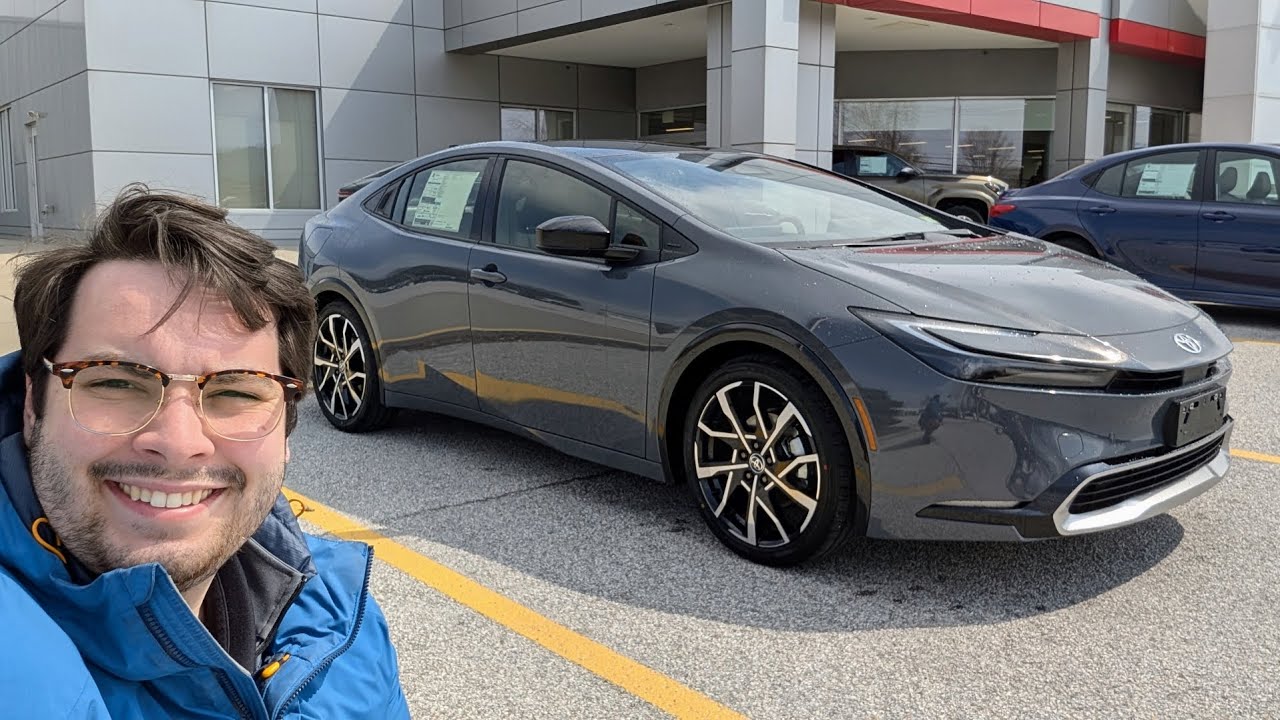 2025 Toyota Prius Plug-In XSE in Guardian Gray - YouTube