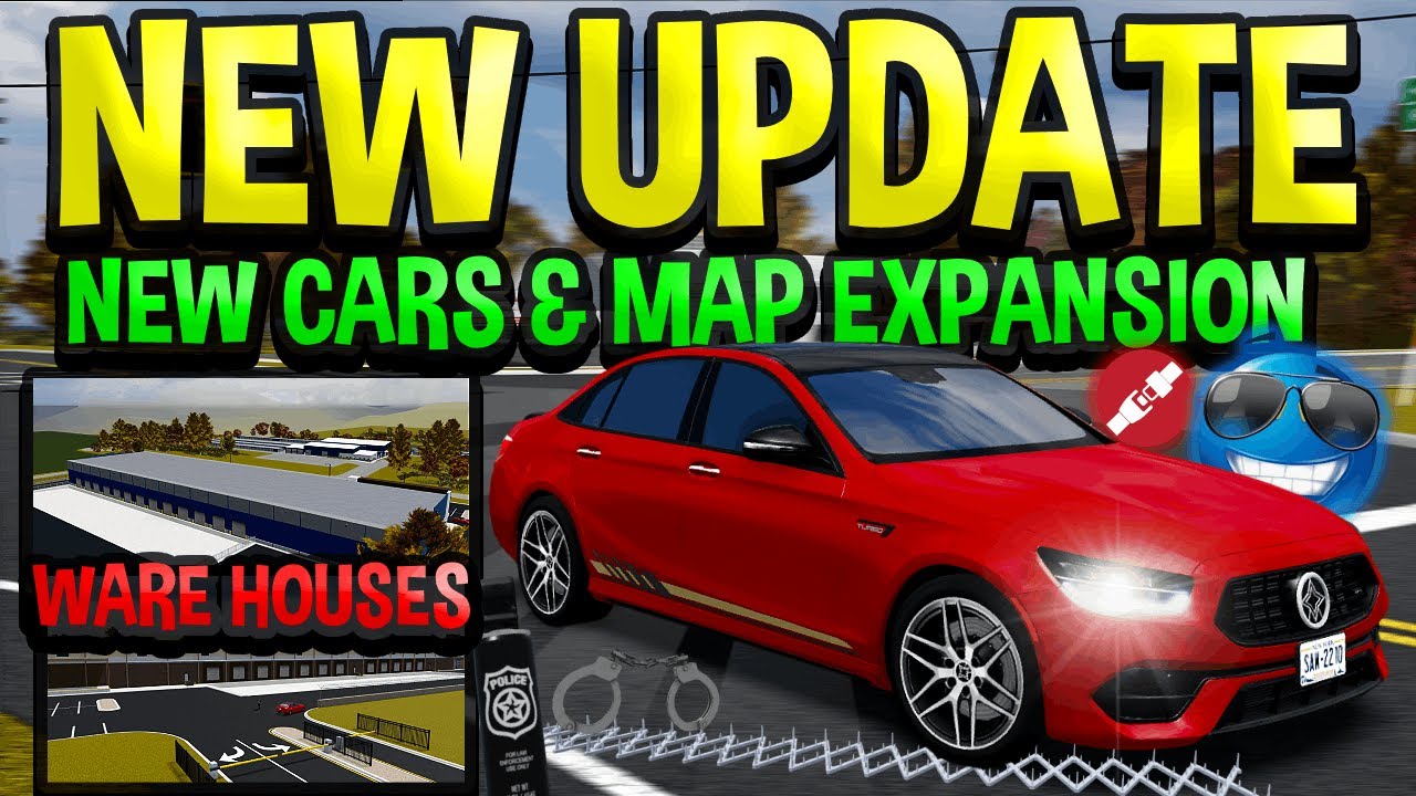 HUGE NEW UPDATE! - 6+ NEW CARS, MAP UPDATE, NEW POLICE TOOLS In ...