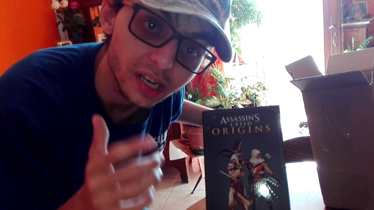 Unboxing Assassin's Creed Origins AYA action figures - YouTube
