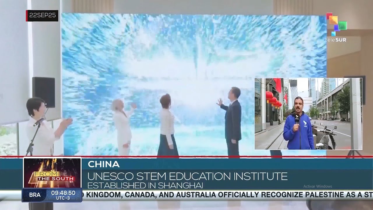 China, UNESCO stem education institute established in Shanghai - YouTube