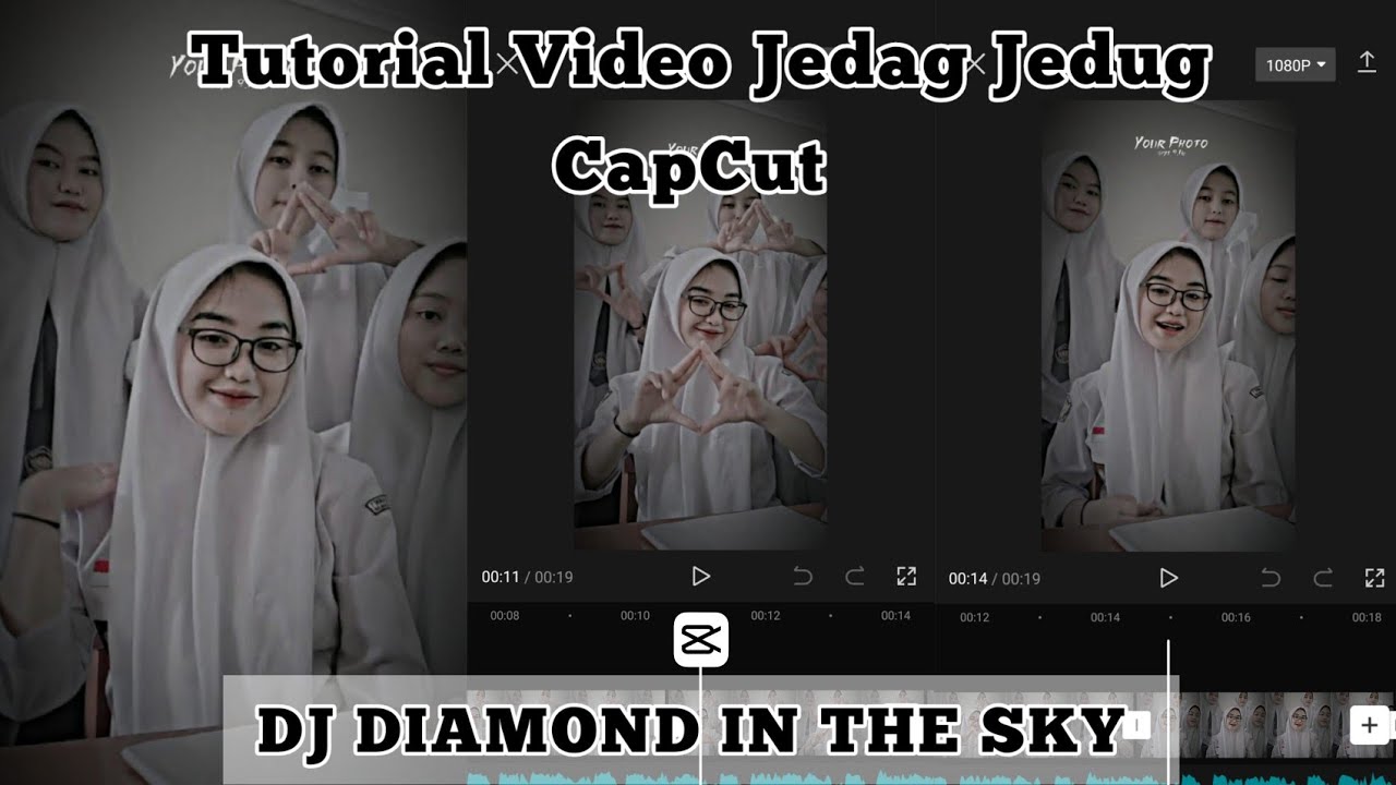 Tutorial Edit Video Jedag Jedug DJ DIAMOND IN THE SKY || CapCut - YouTube
