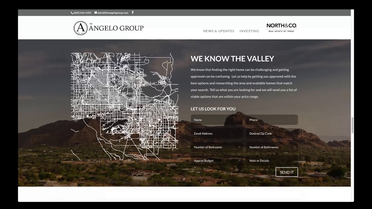 The Angelo Group Website Redesign | Andrew Wright Design - YouTube