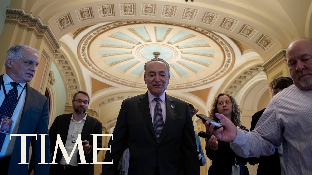 US Senate Considers The House Bill Following Approved Funding For Trump ...