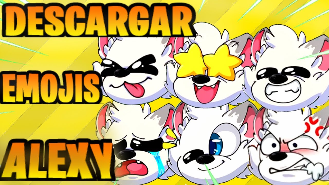 DESCARGAR PACK 🐺 EMOJIS DE ALEXY 😆 2020 !!!! - YouTube