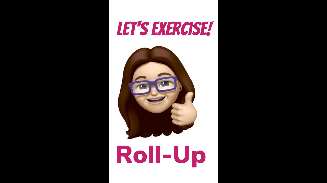 Exercise! How to do a Roll-Up! - YouTube