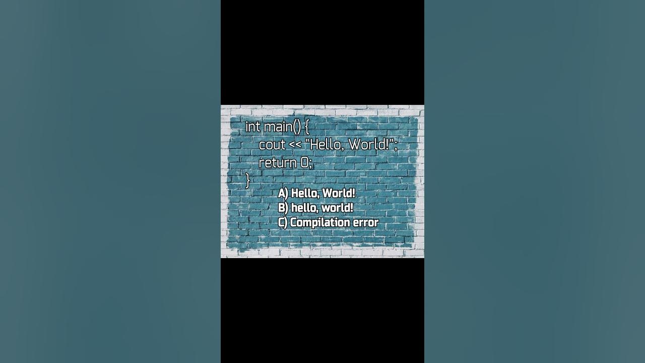 Simple Console Output Cppprogramming Cplusplus Softwaredevelopment