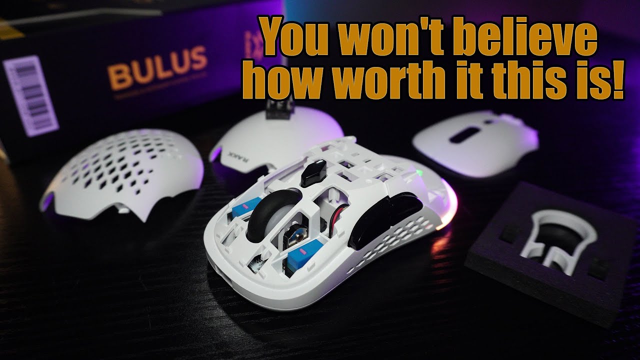 Latest mouse from Rakk! Rakk Bulus trimode hotswap gaming mouse - YouTube