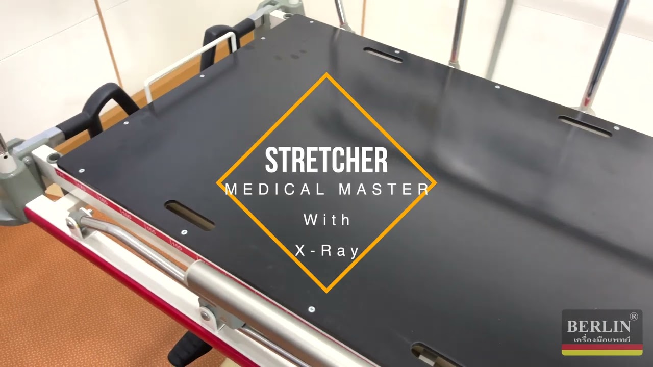 Stretcher Medical Master X-Ray - YouTube