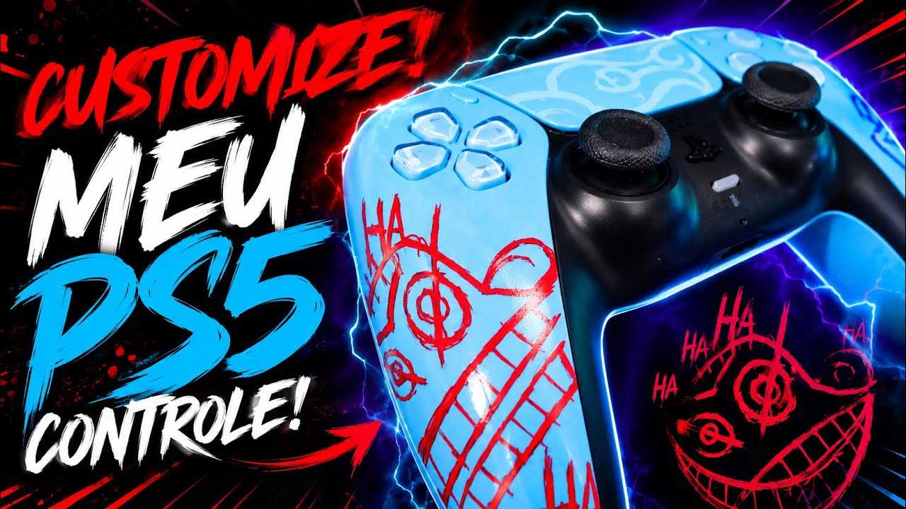 Customização PS5 ARCANE - YouTube