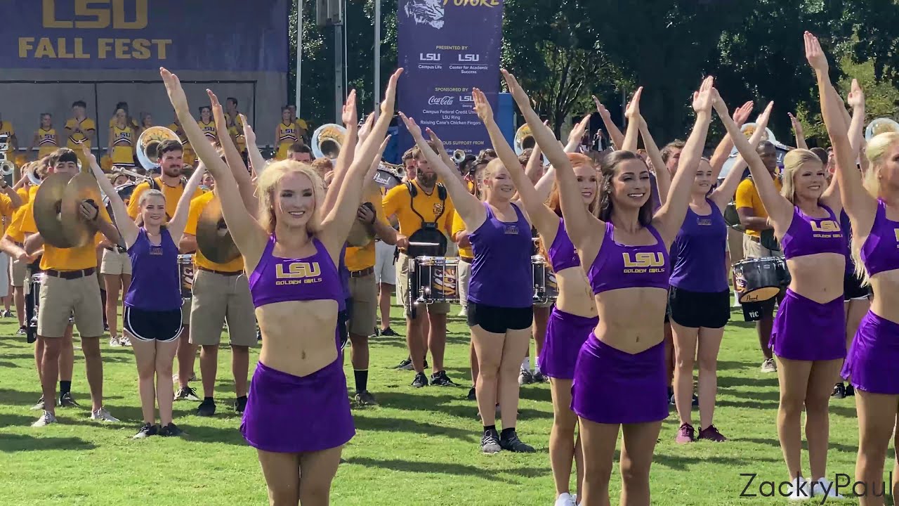 LSU Band & Golden Girls - H.F.T. - YouTube