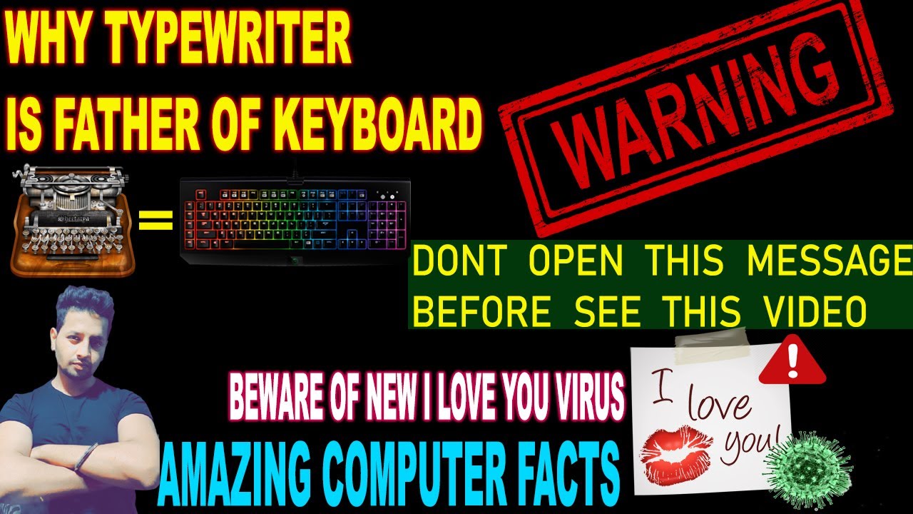 Amazing Computer Facts 🔥Beware of New Virus😱Why Is The Keyboard Not ...