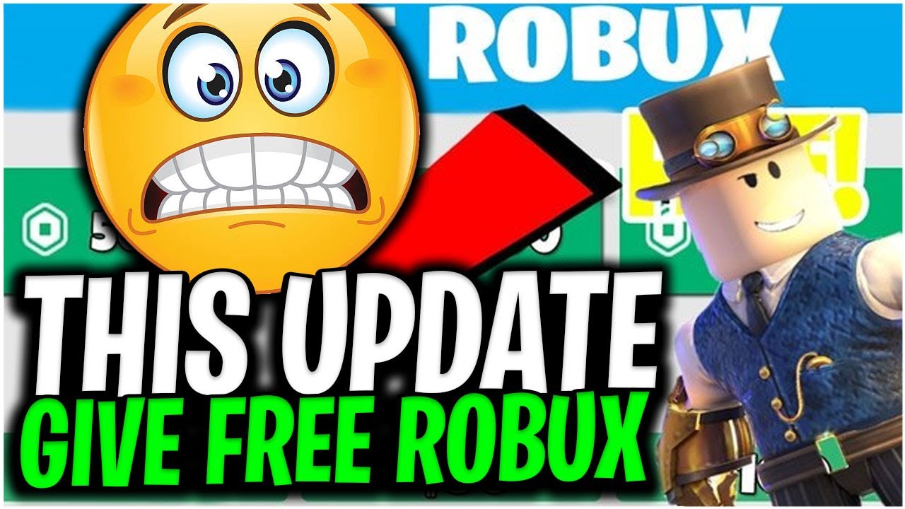 THIS UPDATE Give You FREE 9999 ROBUX! (RARE RAKE FAN!) - YouTube