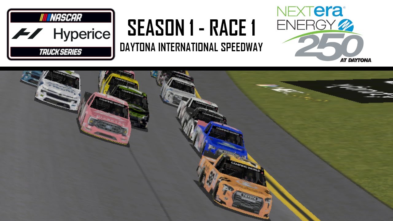 NASCAR Hyperice Truck Series S1 R1: Daytona (NextEra Energy 250) - YouTube