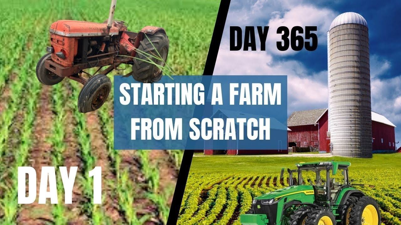 I Spent One Year Trying to Start a Farm and Farming from Scratch - YouTube
