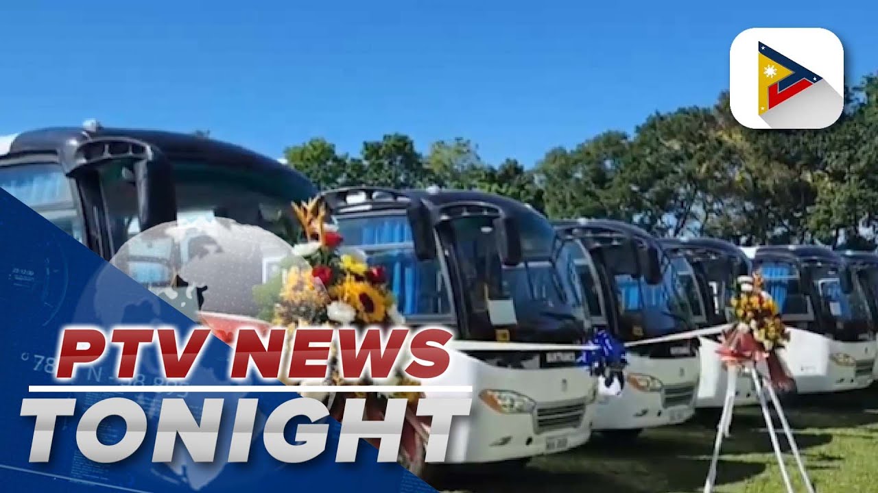 15 modern public utility buses deployed in Bukidnon; 52 former rebels ...