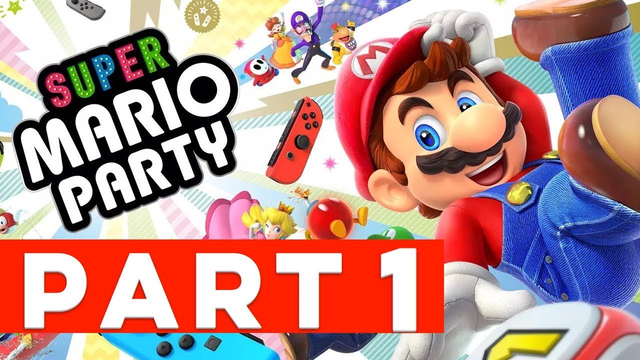 Super Mario Party Part 1 Playthrough - YouTube