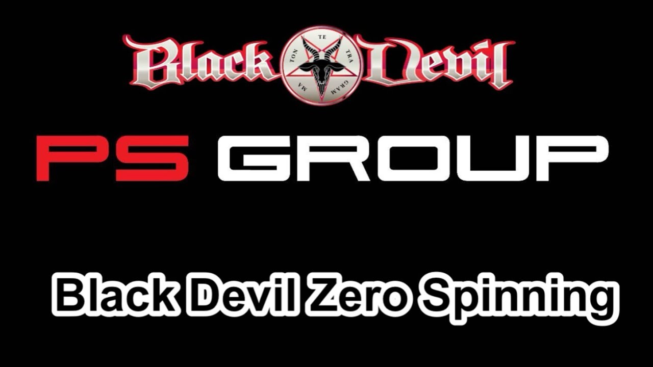 BLACK DEVIL ZERO Spinning #psgroupfishingsport #blackdevilblackhawk # ...
