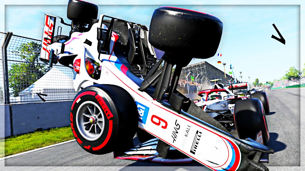 Driving into Oncoming Traffic at ALL 21 Tracks in F1 2021 - YouTube