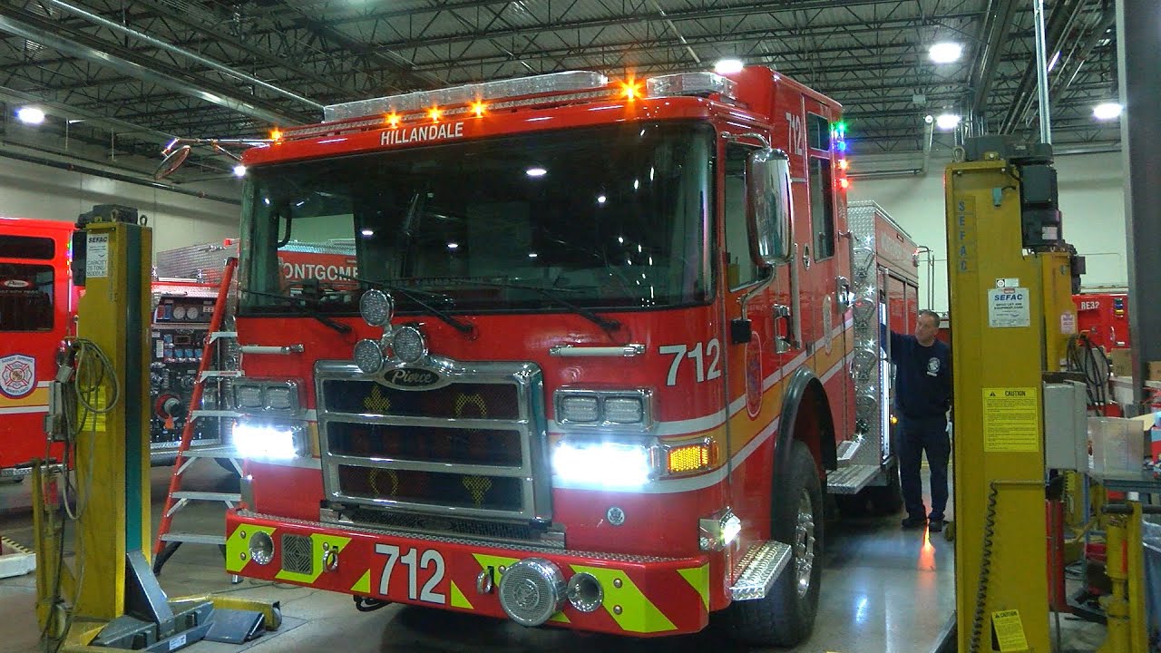 New and Improved Fire Engines Added to MCFRS Fleet - YouTube