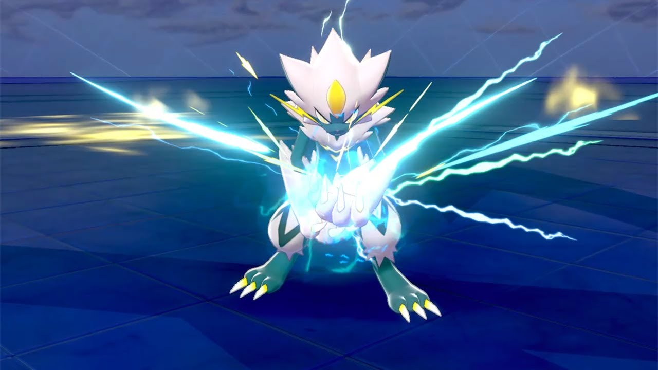 Zeraora - Plasma Fists Moves Sword/Shield - YouTube