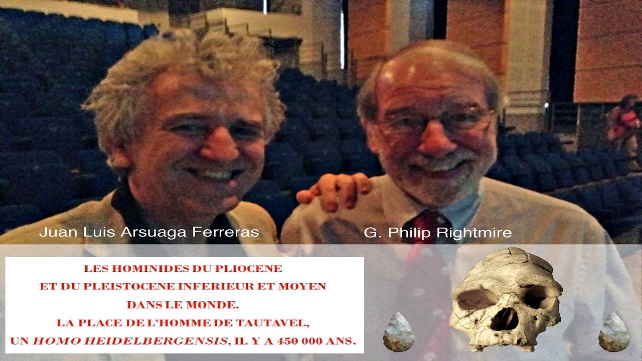 Juan Luis Arsuaga Ferreras and G. Philip Rightmire discuss Homo ...