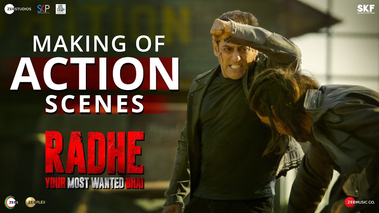 Radhe: Making of Action Scenes | Salman Khan | Jackie Shroff, Randeep ...