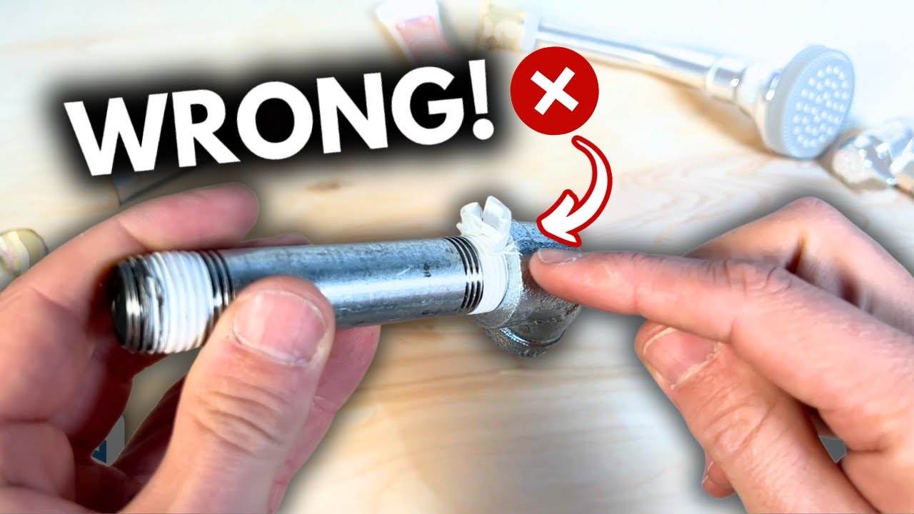Teflon Tape | What Is The Right Way To Wrap It? - YouTube