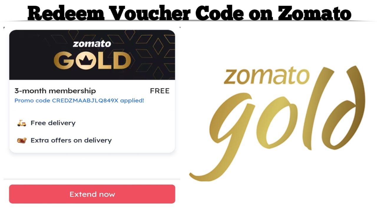 How to Redeem Zomato Subscription Voucher | Add Zomato Gold Membership ...
