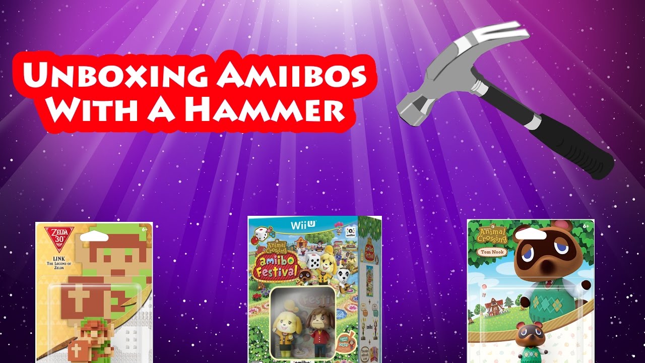 Unboxing Amiibos With A Hammer - Zelda and Animal Crossing - YouTube