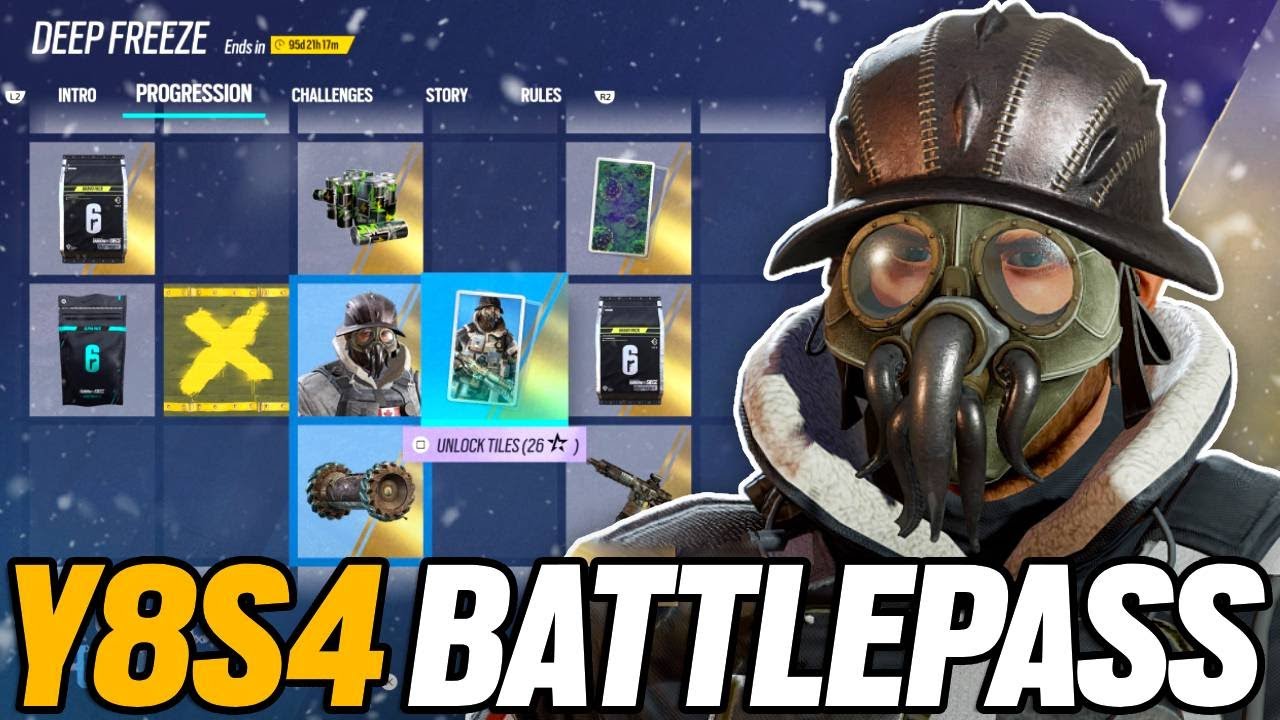 FULL Y8S4 Battlepass Walkthrough! - R6 Deep Freeze - YouTube