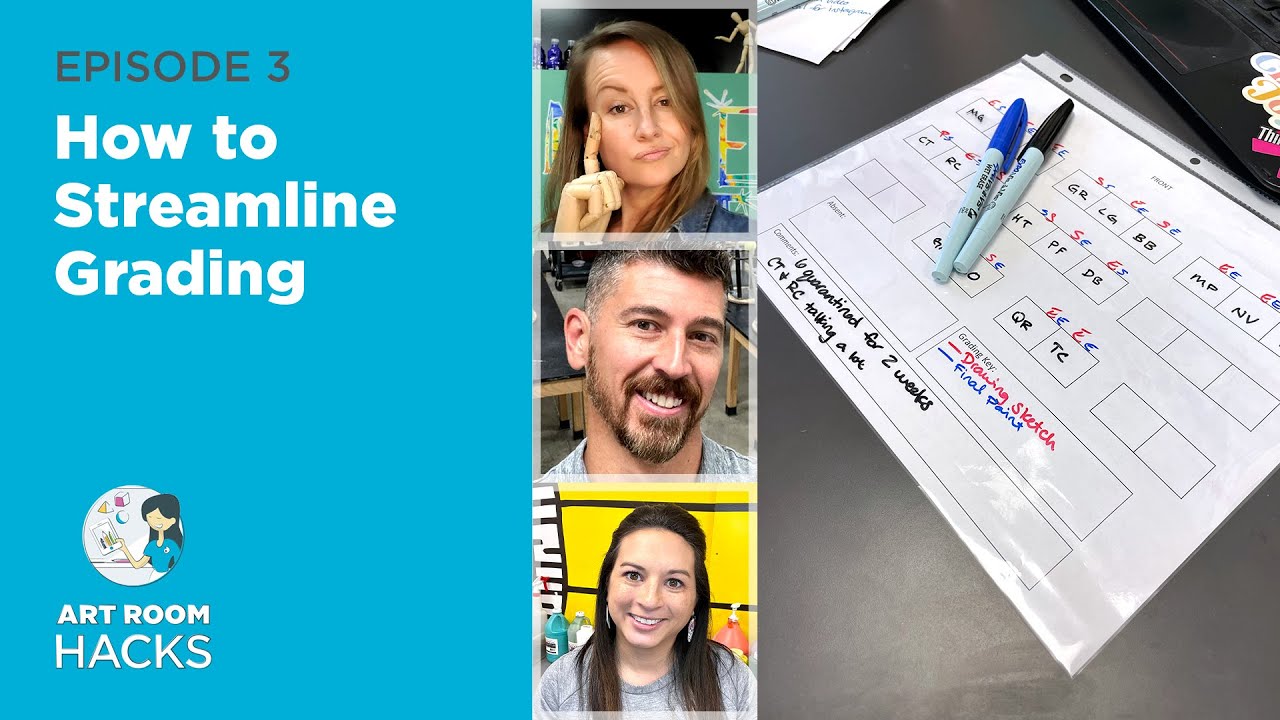 Art Room Hacks | How to Streamline Grading (Ep. 3) - YouTube
